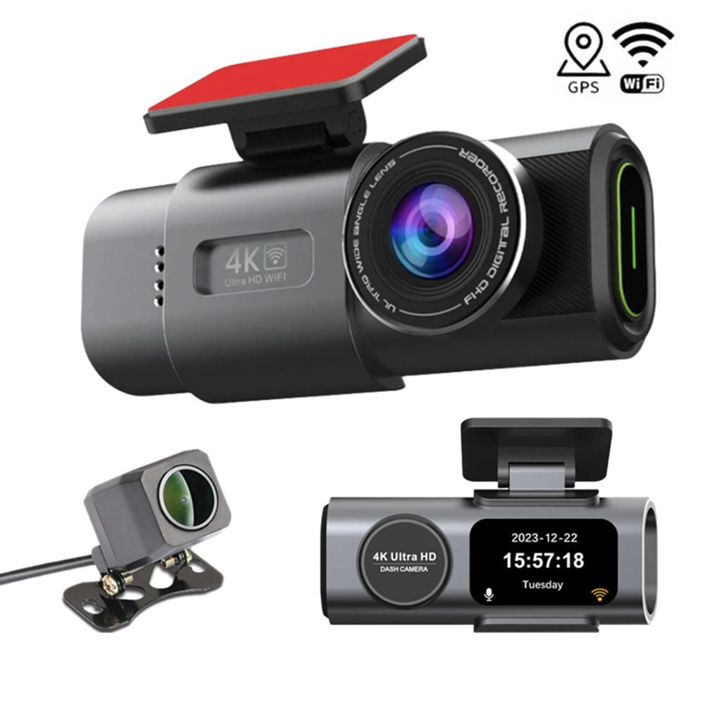 Mduoduo Car Camera Dash Cam WIFI Back Recording Dual Lens Front Loop ...