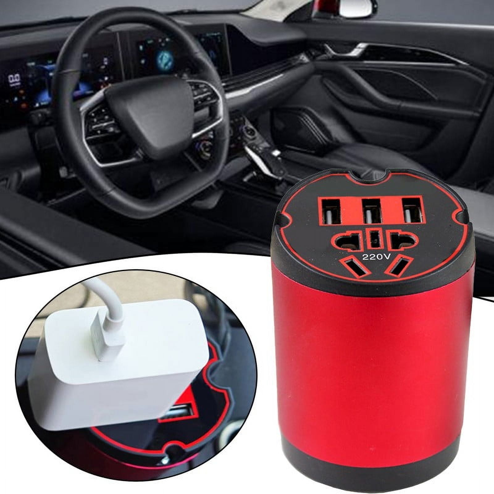 Mduoduo Car Inverter Power Inverter 12V To DC110V Car Outlet Adapter ...