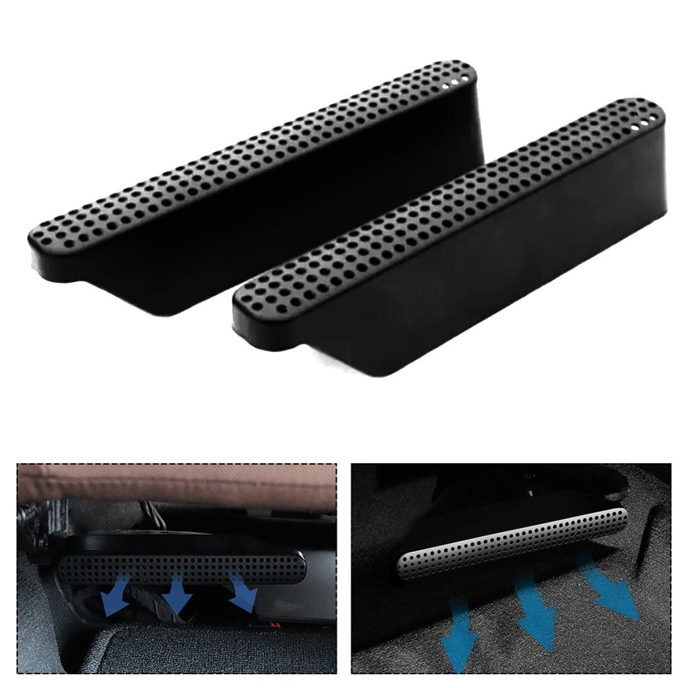 Mduoduo Car Rear Air Vent Conditioner Outlet Dust Cover Under Seat For ...
