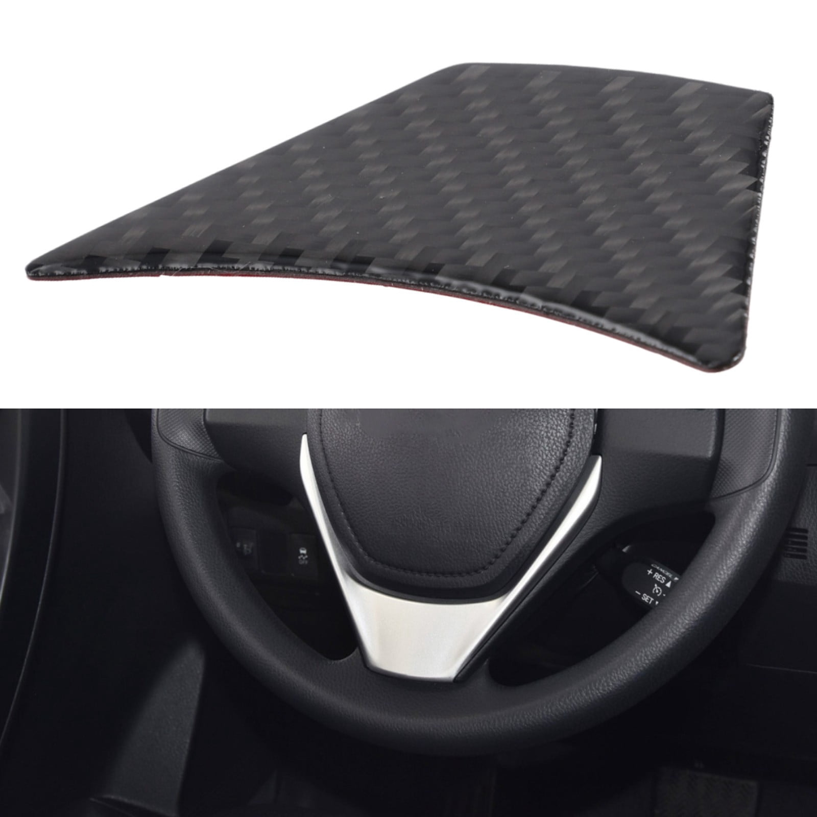 Mduoduo Carbon Fiber Interior Below Steering Wheel Trim Carbon Texture ...