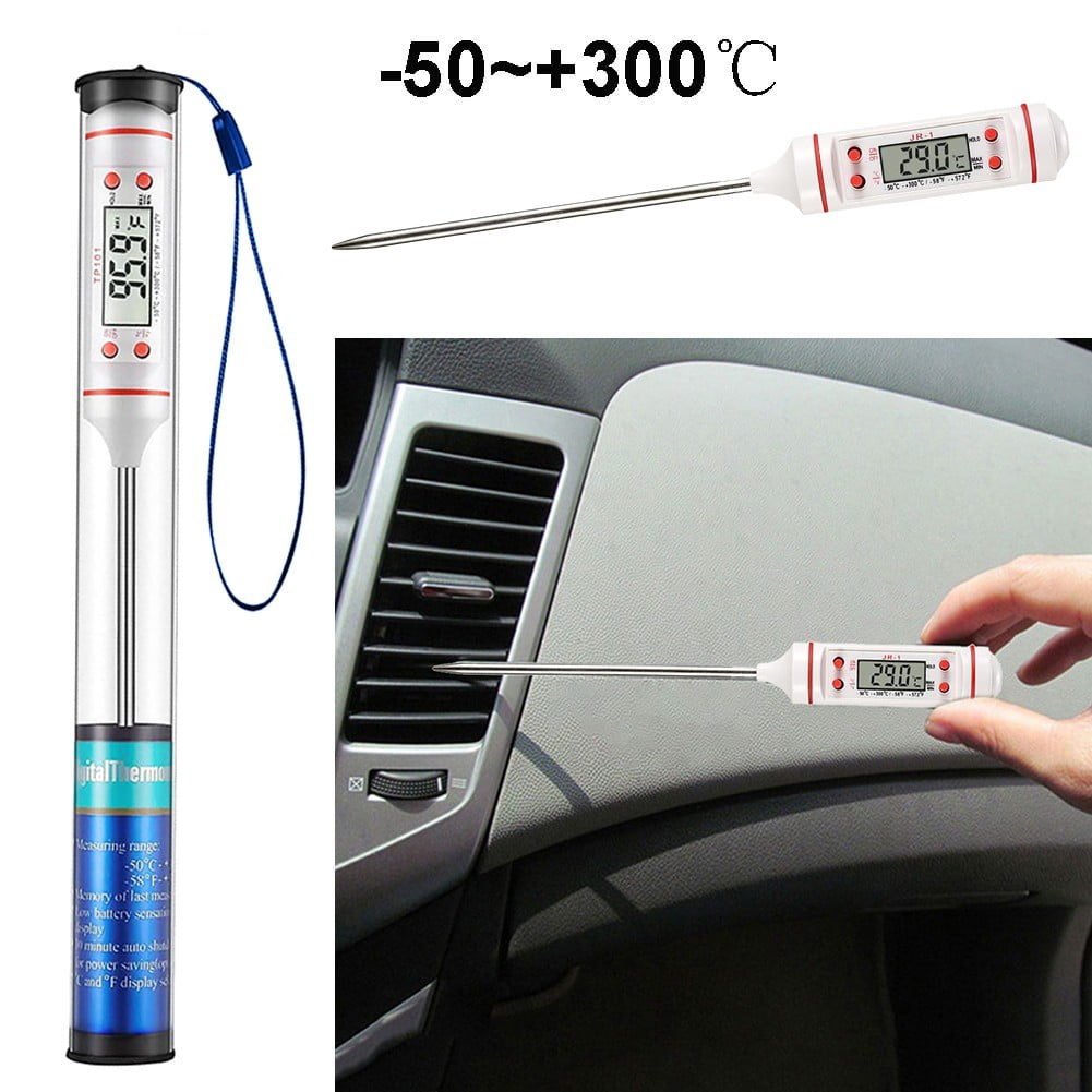 Mduoduo Compact and User Friendly Car Thermometer Gauge Tool with LCD ...