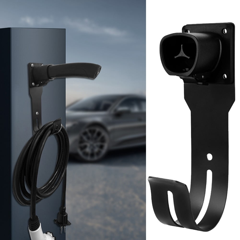 Mduoduo EV Charging Cord Hanger for Tesla Charger Holder Wall Mount ...