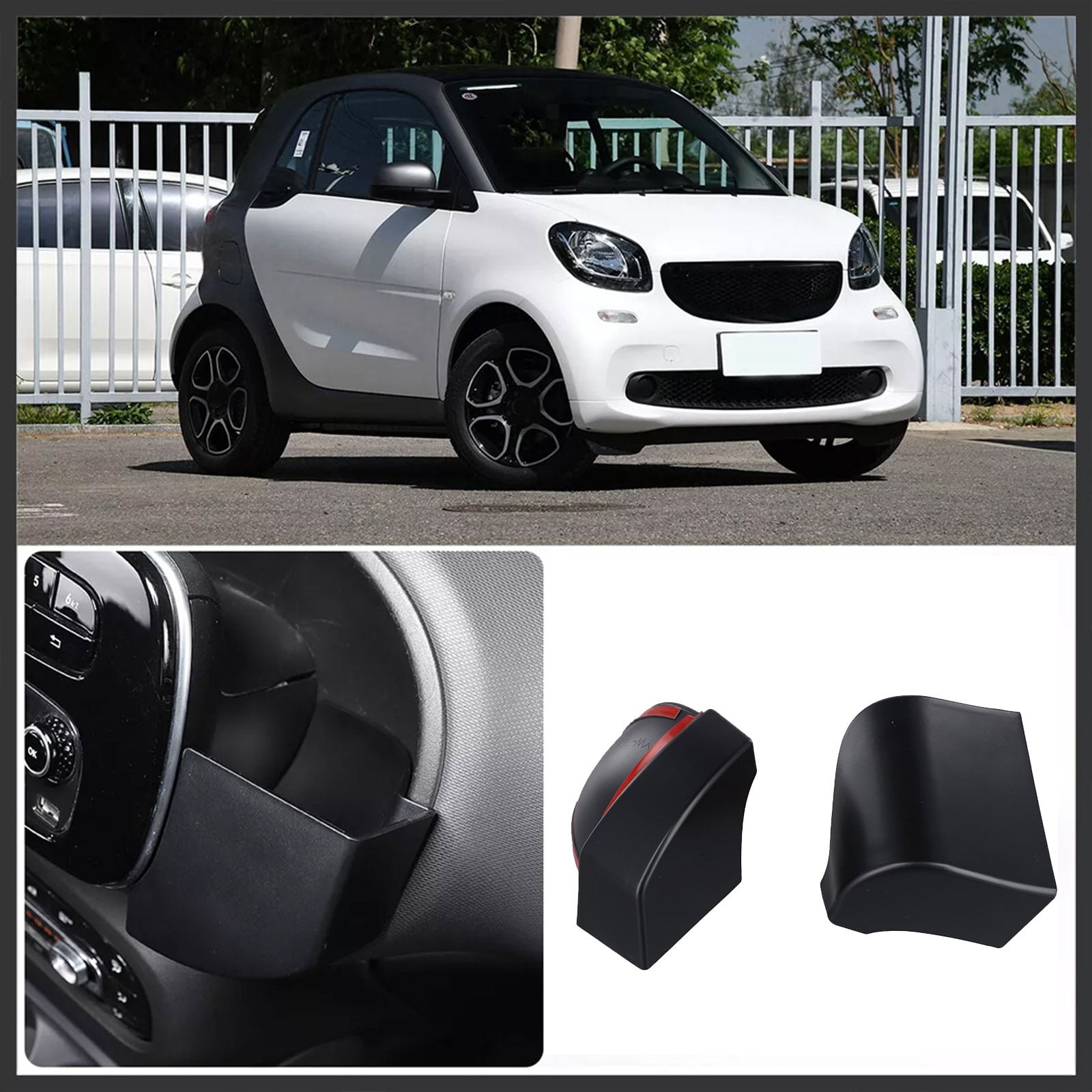 Mduoduo Easy Install Dashboard Storage Box For Benz For Smart For ...