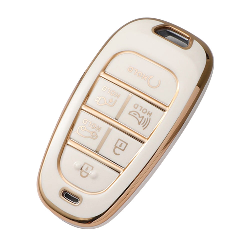 Mduoduo Enhanced Keychain Cover for Hyundai Santa Fe Tucson 2020 2021 6 ...
