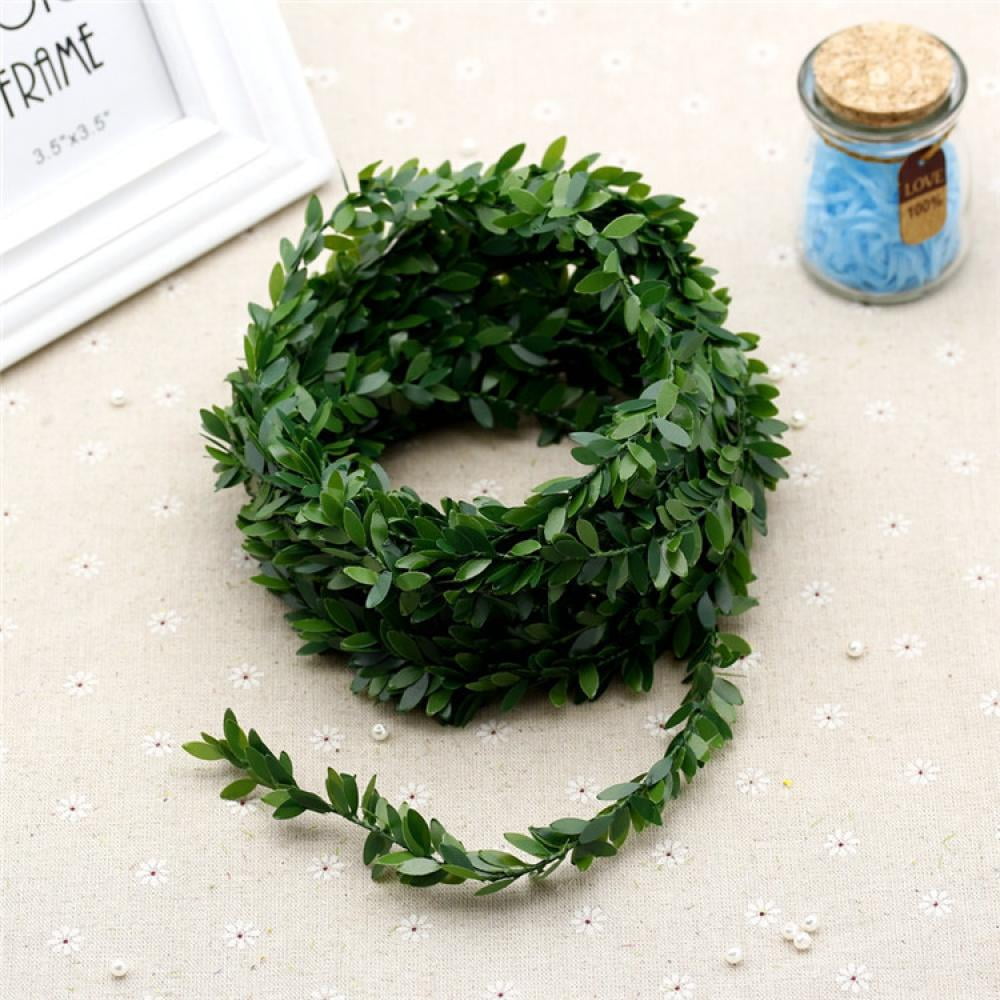 Mduoduo Fake Willow Leaves Twigs Silk Plant Leaves Garland String ...