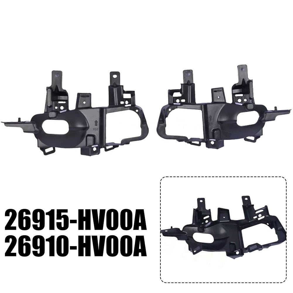 Mduoduo Front Pair Fog Light Bracket For Nissan For Qashqai 2017-2021 ...