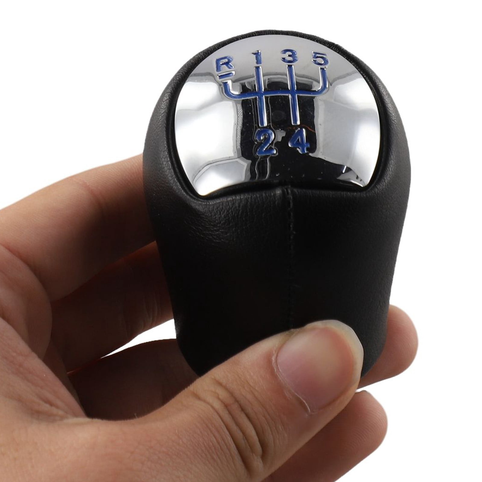 Mduoduo Gear Shift Knob Bright silver cover for Megane for Clio II for ...