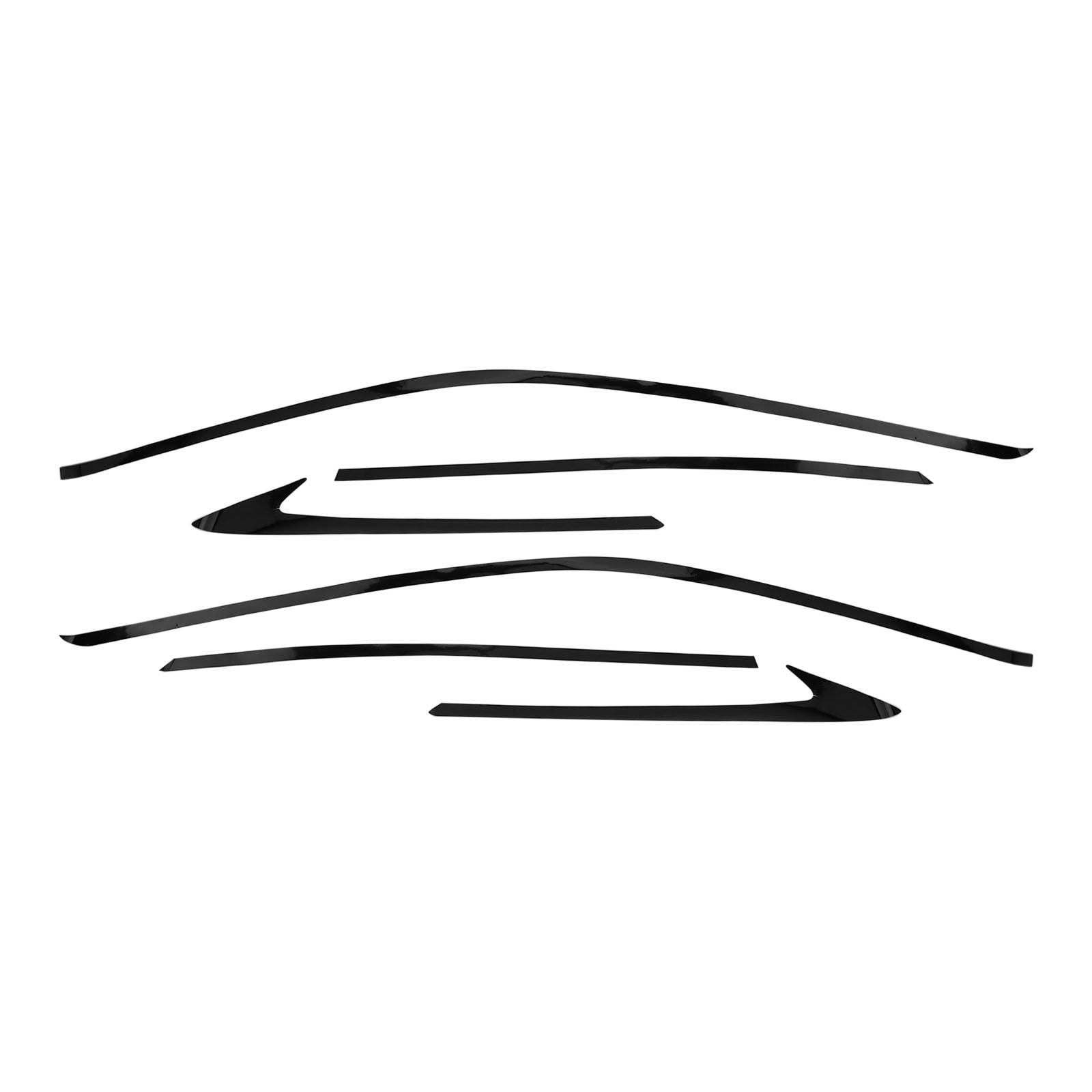 Mduoduo For Honda For Civic Sedan SIDE For WINDOW TRIM Decal Chrome ...