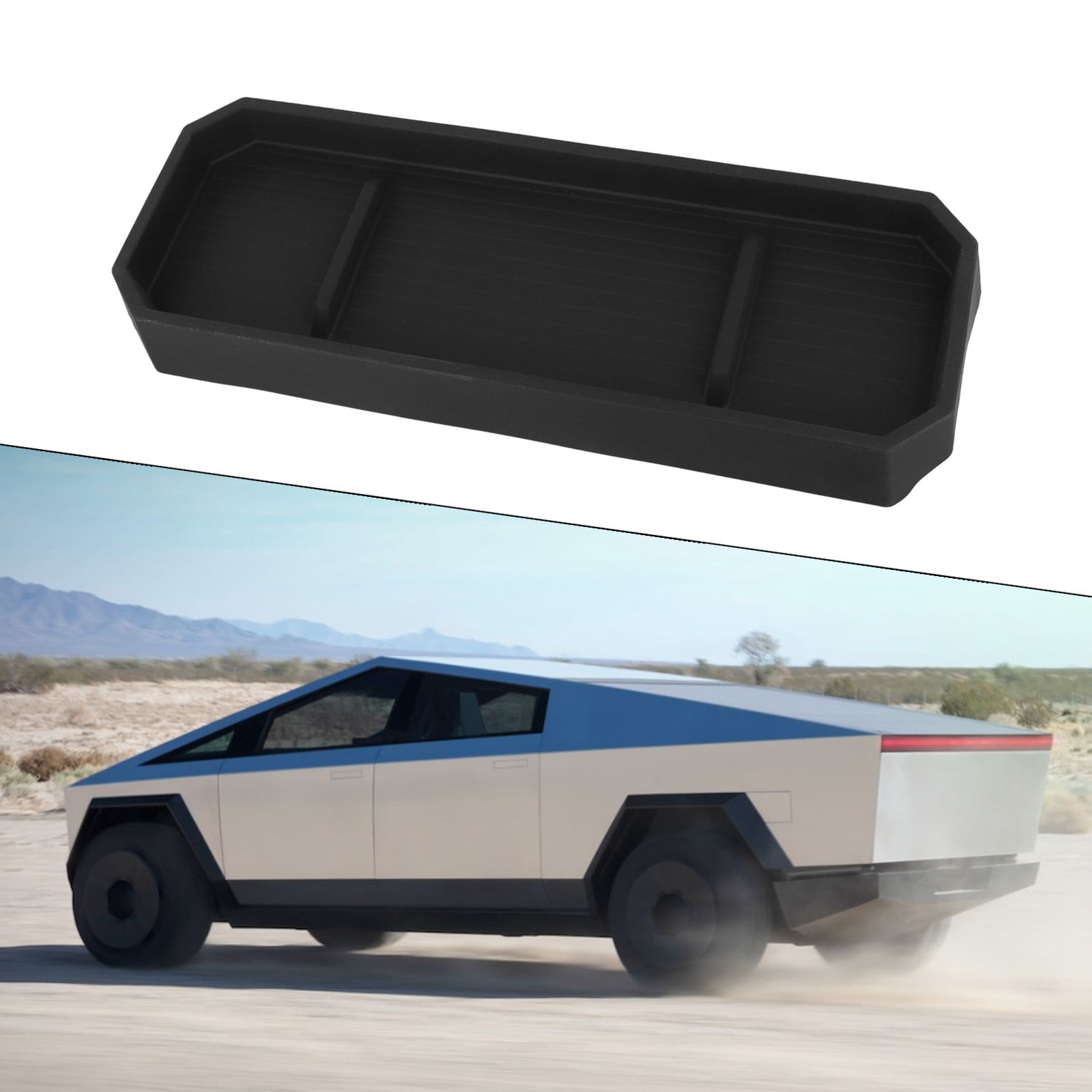 Mduoduo Key And Glasses Storage Rack For Tesla For Cybertruck Rear ...