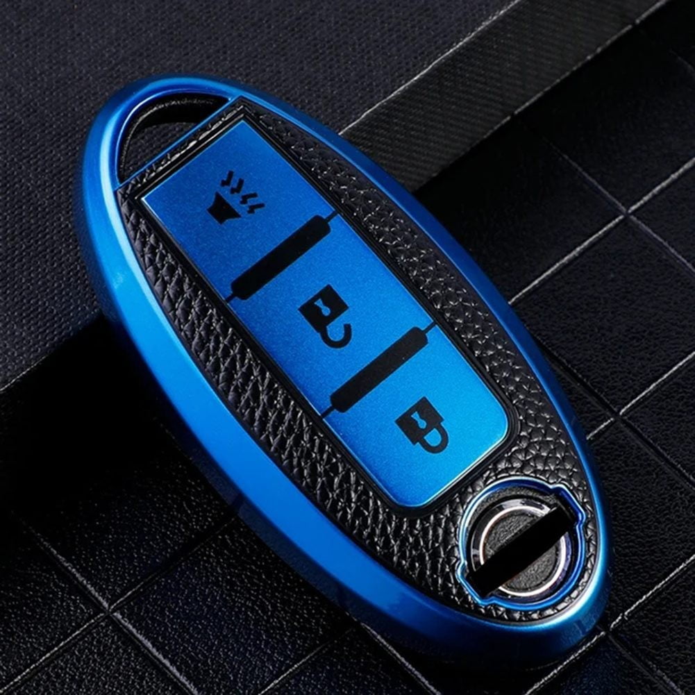 Mduoduo Leather Texture Car Key Fob Case Cover for Nissan X For Trail ...