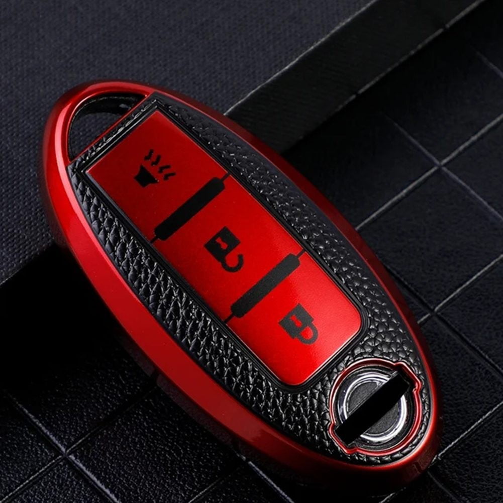 Mduoduo Leather Texture Car Key Fob Case Cover for Nissan X For Trail ...
