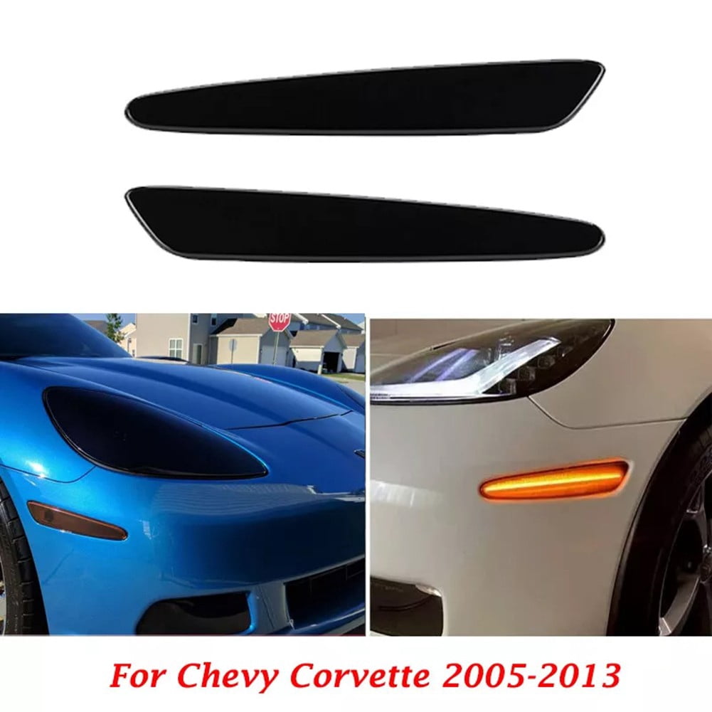 Mduoduo Pair of LED front side marker lights for Chevrolet for Corvette ...