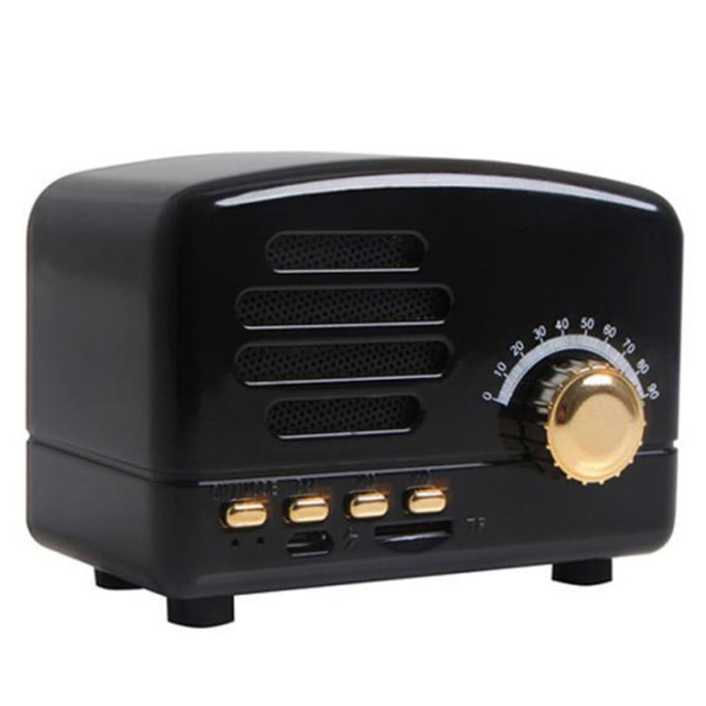 Mduoduo Retro Radio Bluetooth-Compatible Speaker Mini Wireless Radio ...