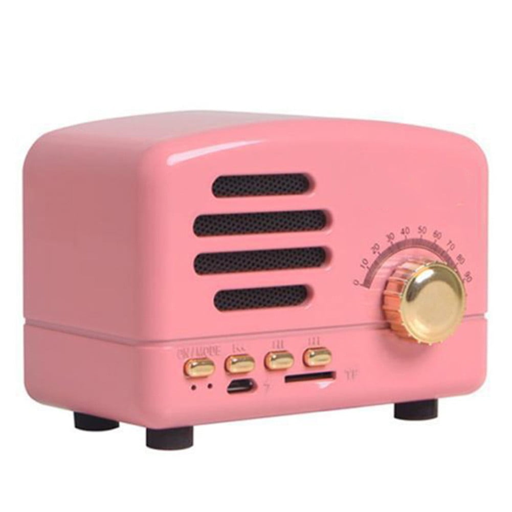 Mduoduo Retro Radio Bluetooth-Compatible Speaker Mini Wireless Radio ...