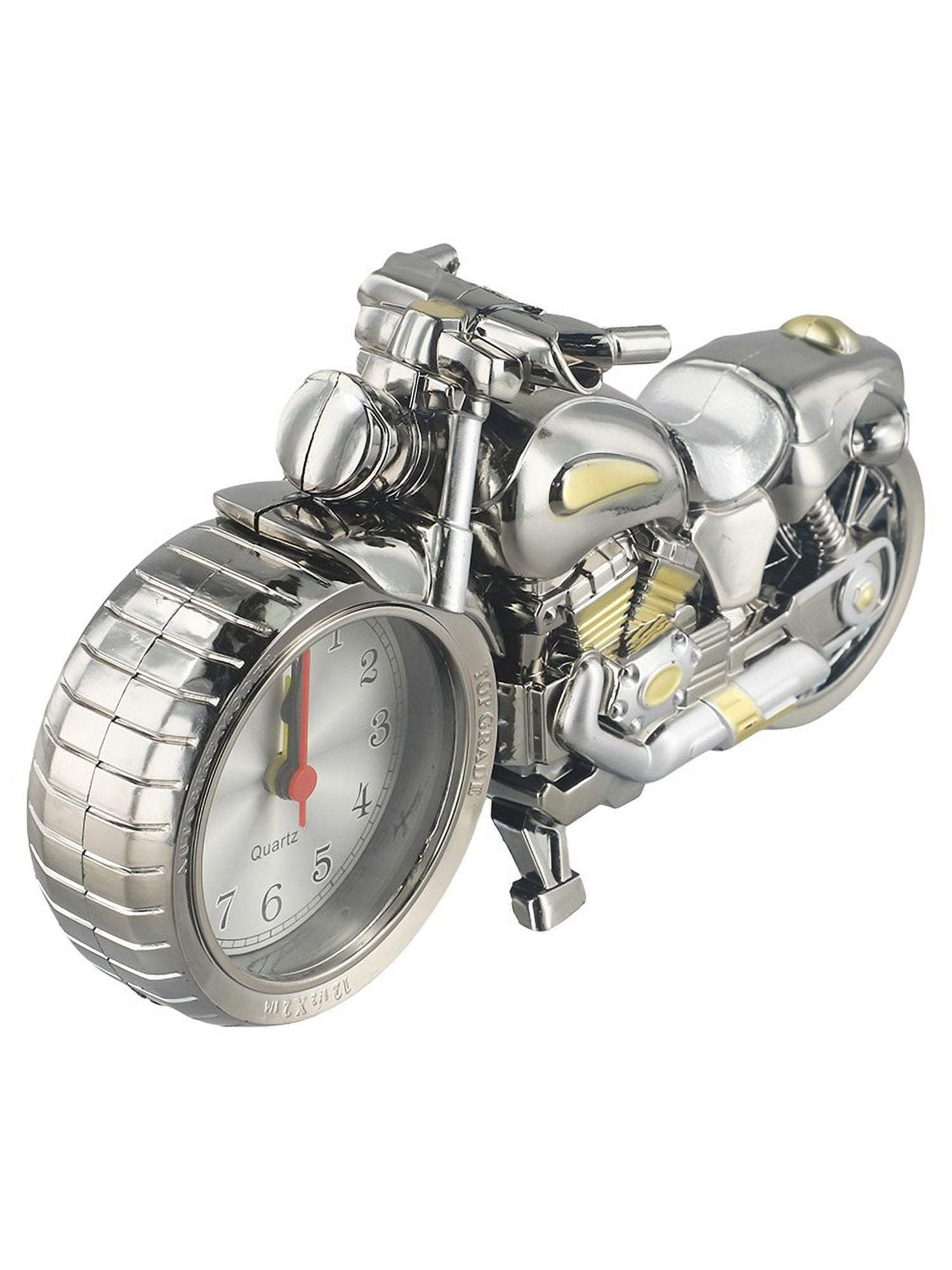 Mduoduo Retro Style Motorcycle Shape Motorcycle Alarm Clock Motorcycle ...