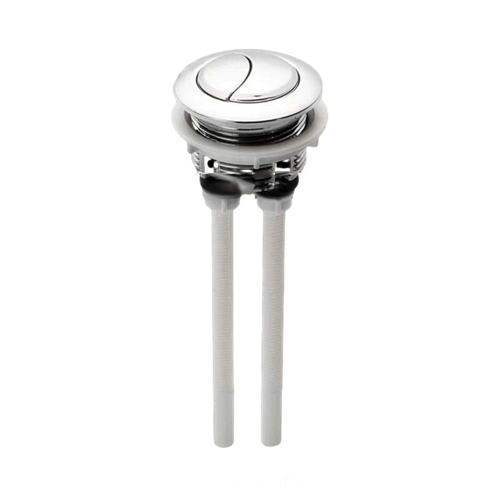 Mduoduo Round Dual Flush Toilet Tank Button Flush Toilet Tank Valve ...