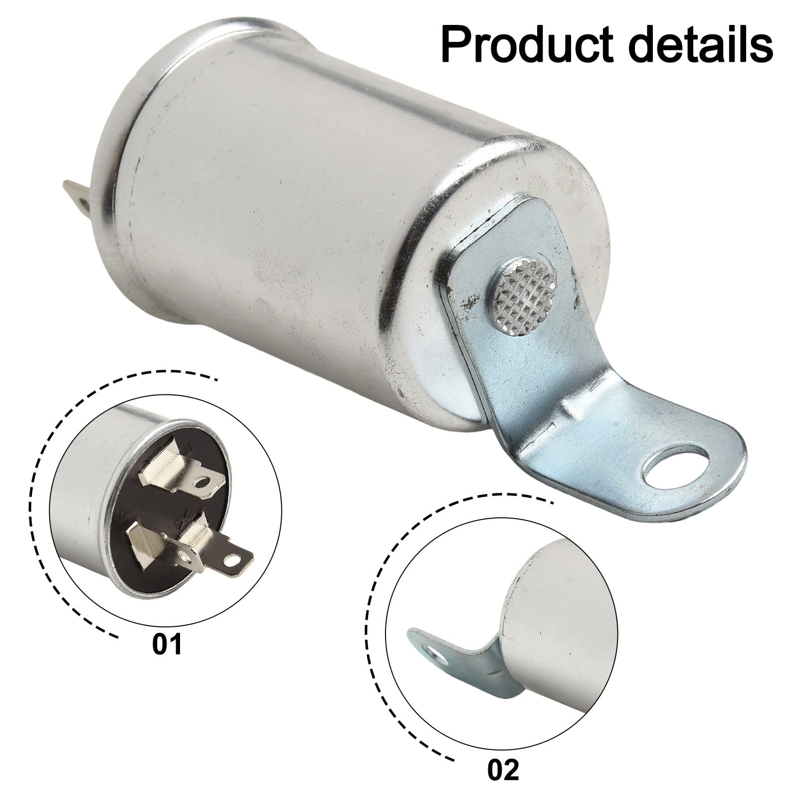 Mduoduo Three Pin Flasher Relay 12V 42W for Vintage Vehicle ...