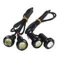 Mduoduo Universal 4 Pcs LED White Grille Lighting Lamps Kit Front ...
