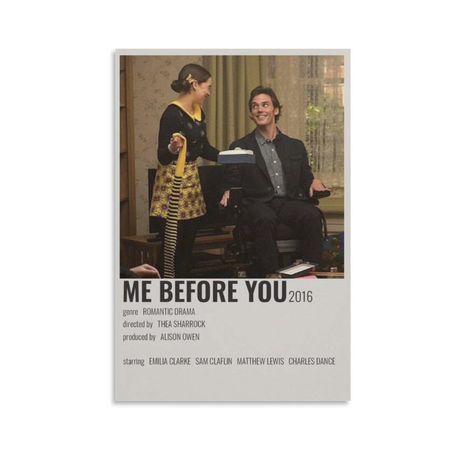 Me Before You Plot Love Movie Poster Picture Print Wall Art Poster ...