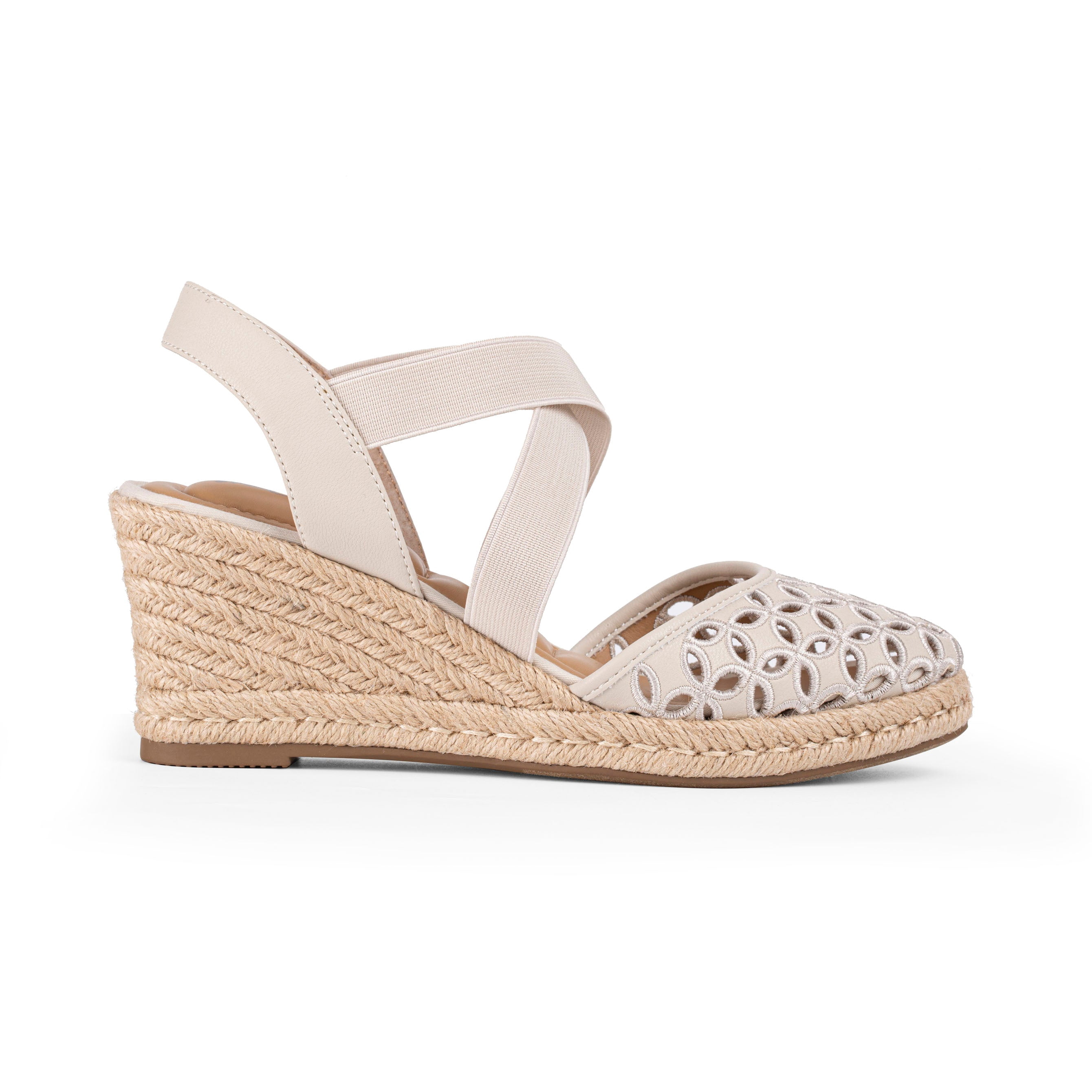 [Me Too Shoes Adult Women] Shiney Espadrille Wedge - Walmart.com