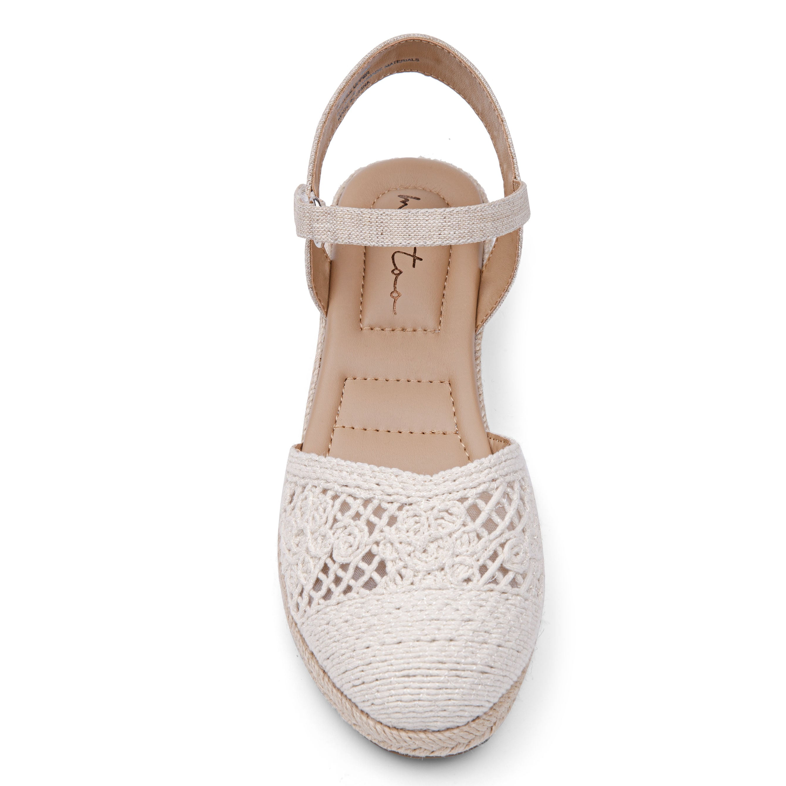 [Me Too Shoes Adult Women] Nyra Mini-Wedge Sandal - Walmart.com