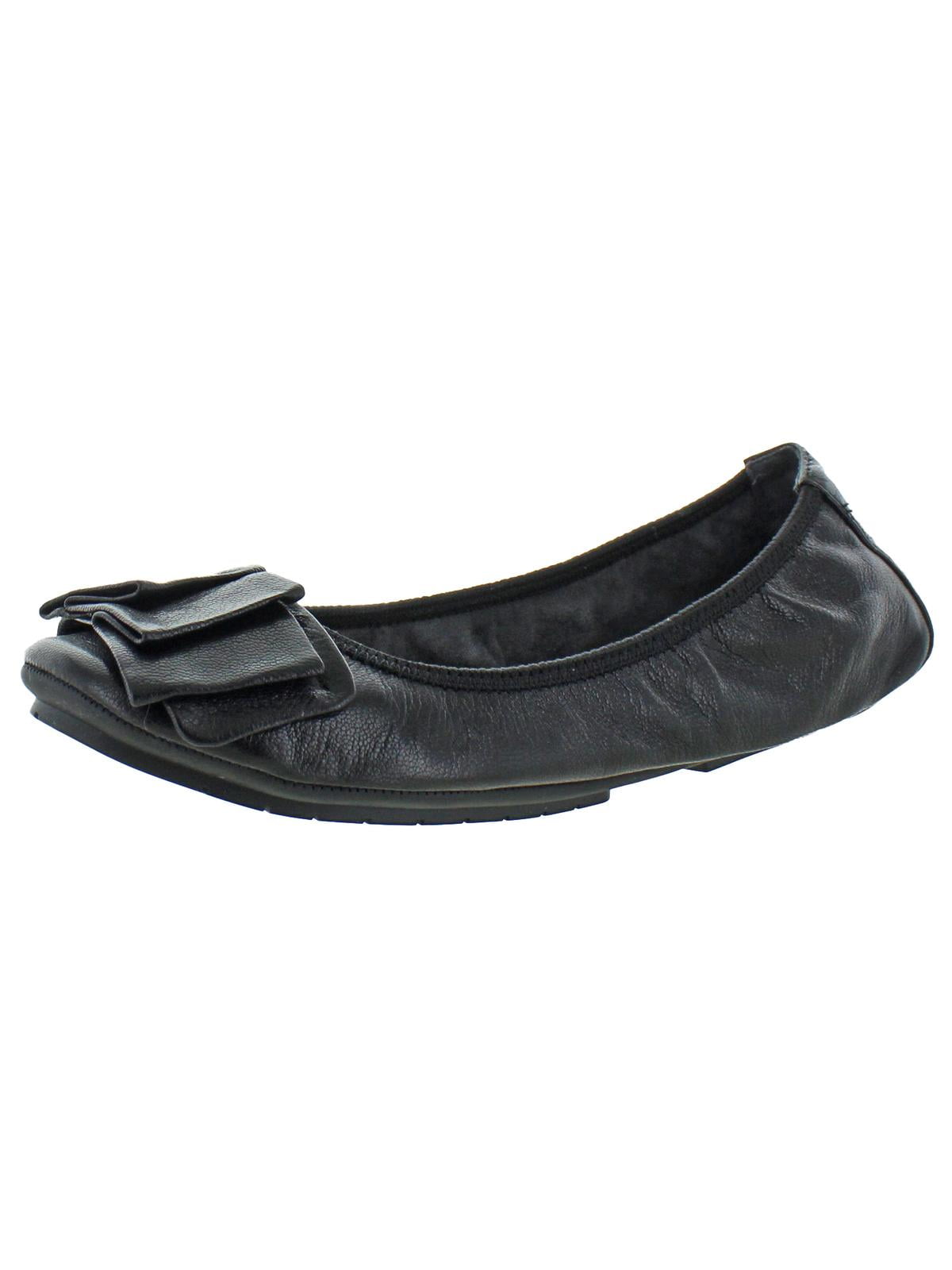 Me Too Women's Lilyana Leather Casual Slip On Ballet Flats Shoes ...