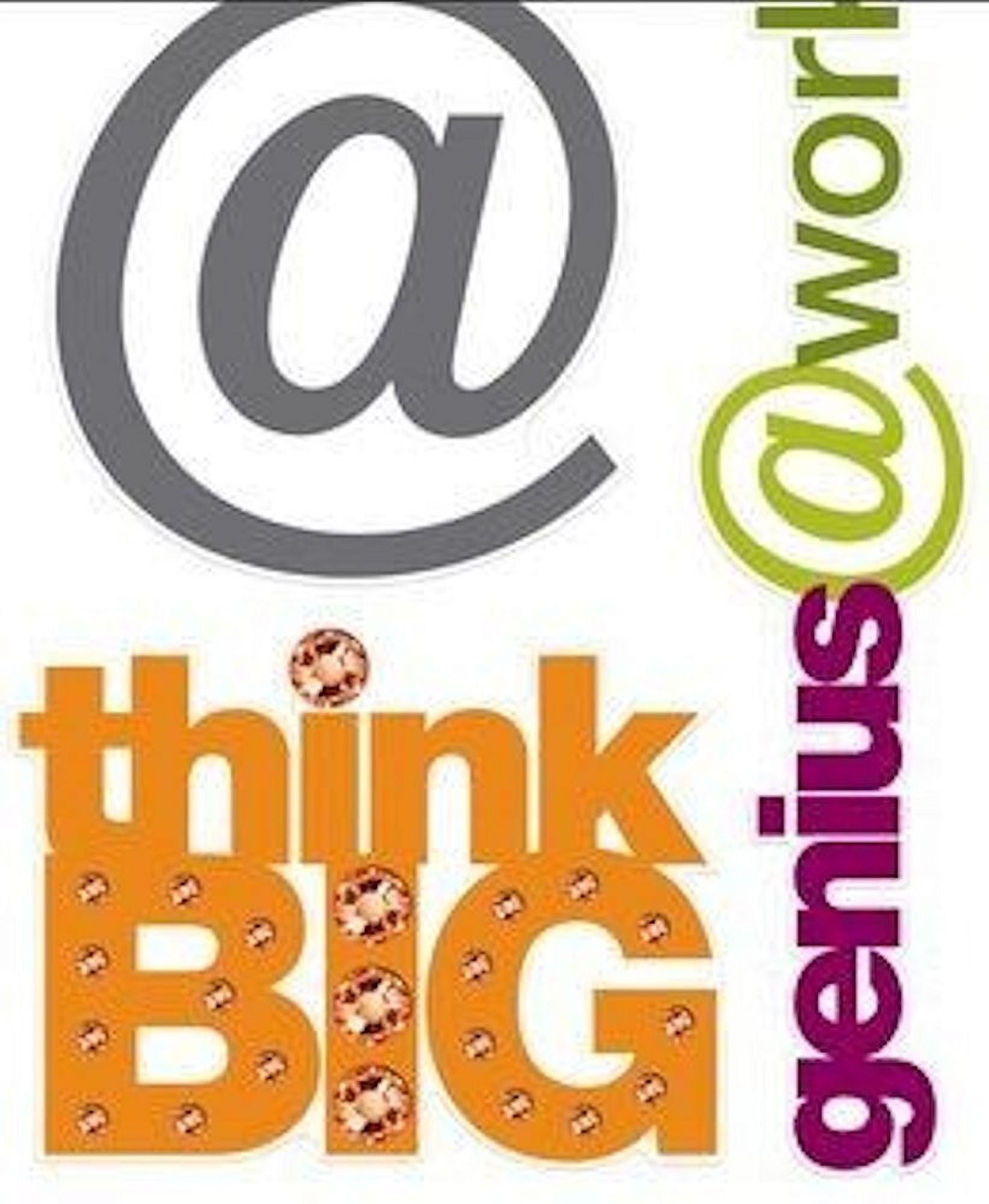 Me and My Big Ideas Removable Laptop stickers Think - Walmart.com