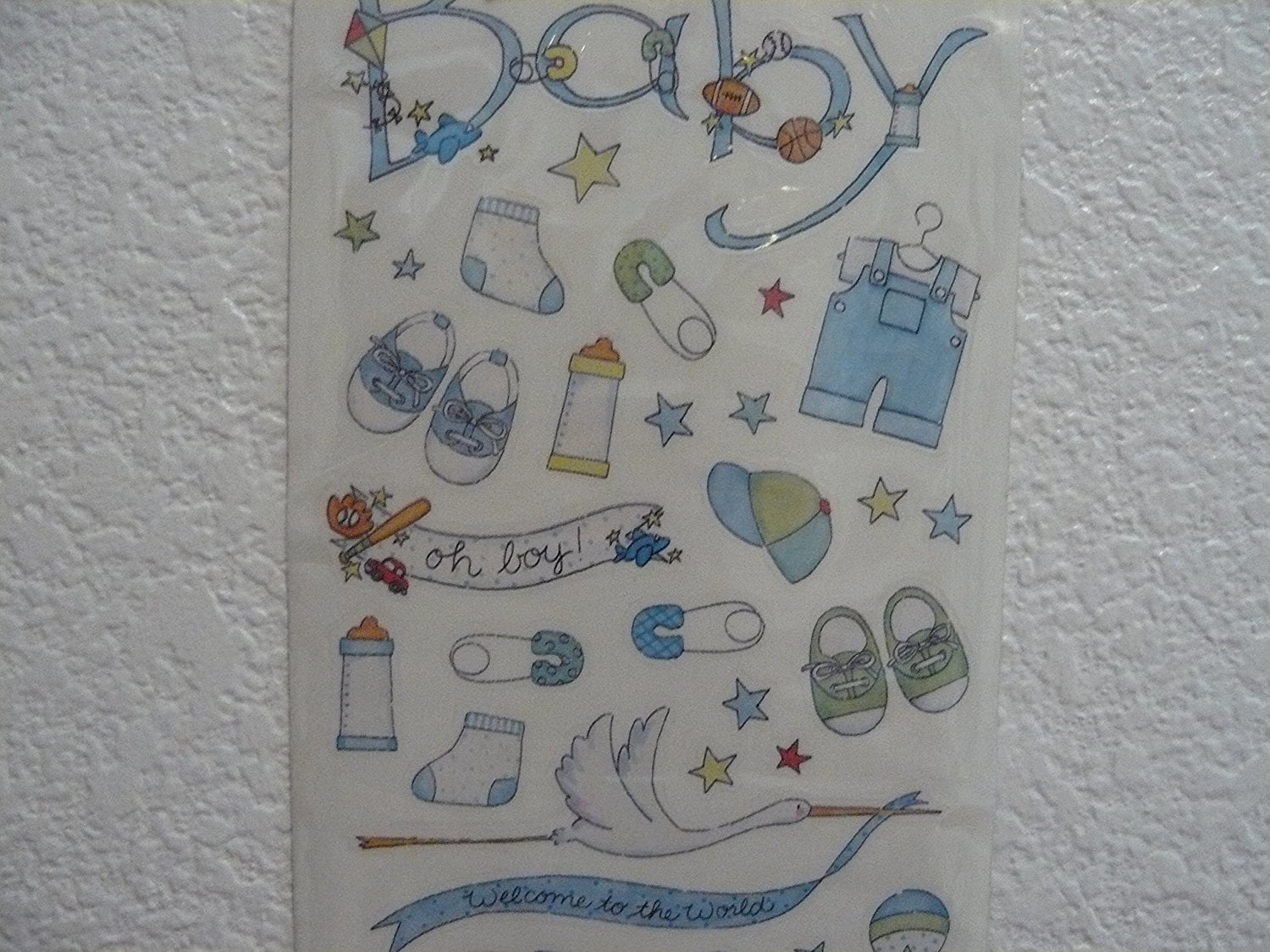 Me and My Big Ideas Stickers Little Baby Boy - Walmart.com