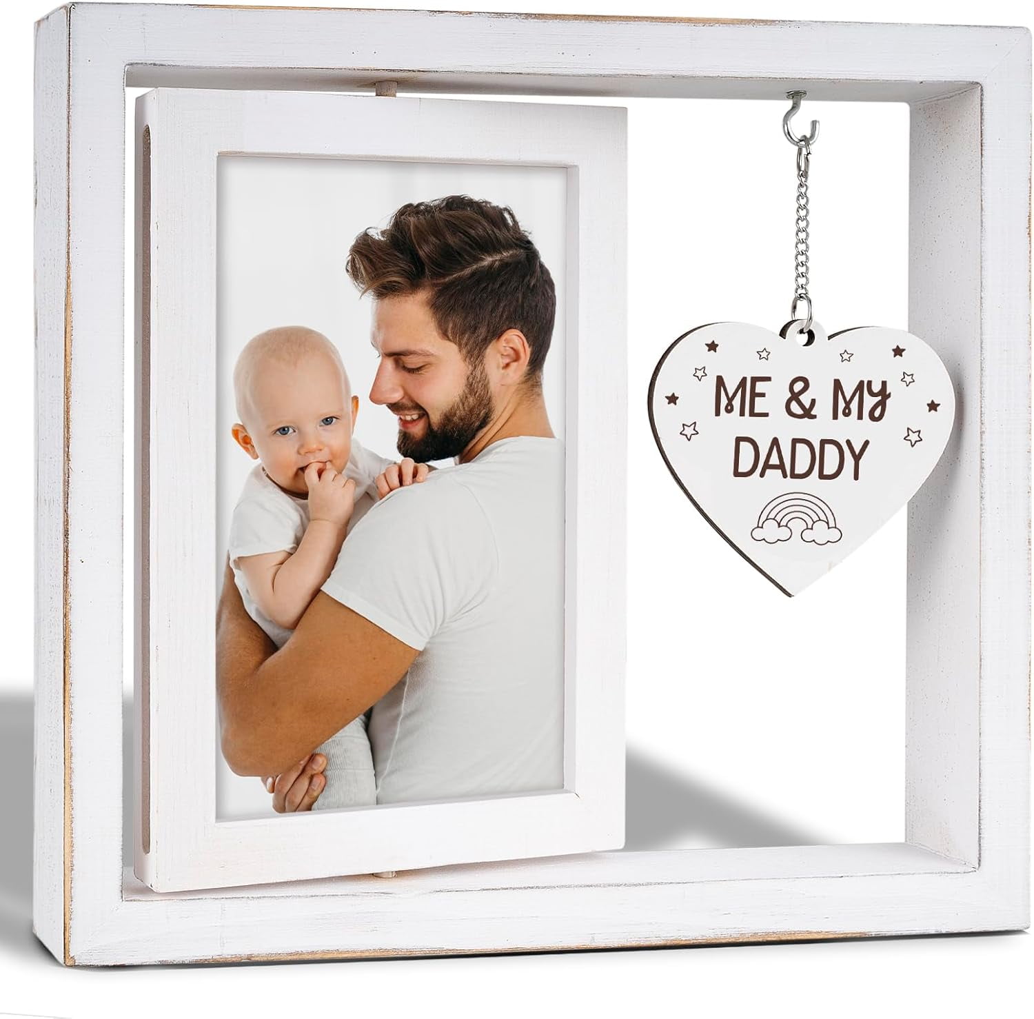 Me and My Daddy Picture Frame,New Dad Gift,Baby Gifts from Daddy,Room ...
