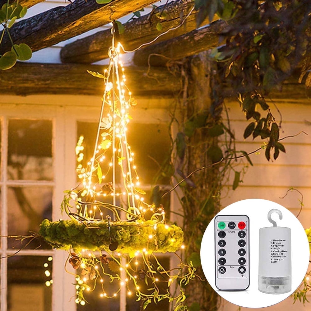 MeAddHome Waterproof String Lights Decoration Waterfall Vine 10 Strands ...