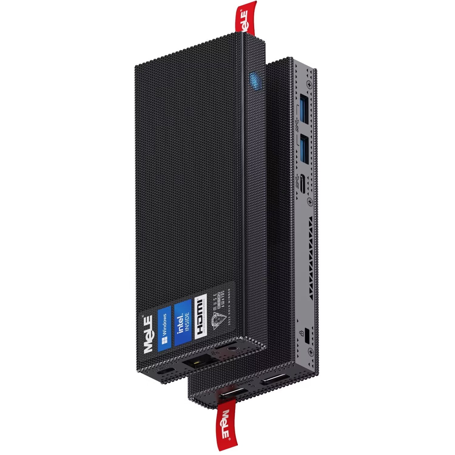 MeLE Fanless Mini PC Stick PCG02 Pro, N5105 8GB 128GB Windows 11 4K UHD ...