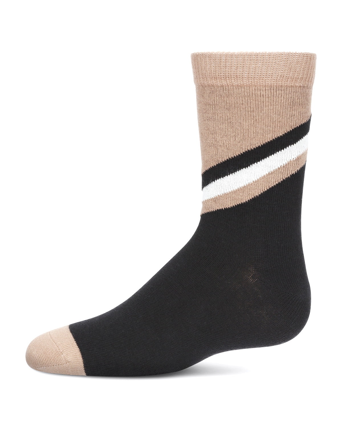 MeMoi Boys' Geometric Diagonal Stripe Crew Socks - Boys - Male ...