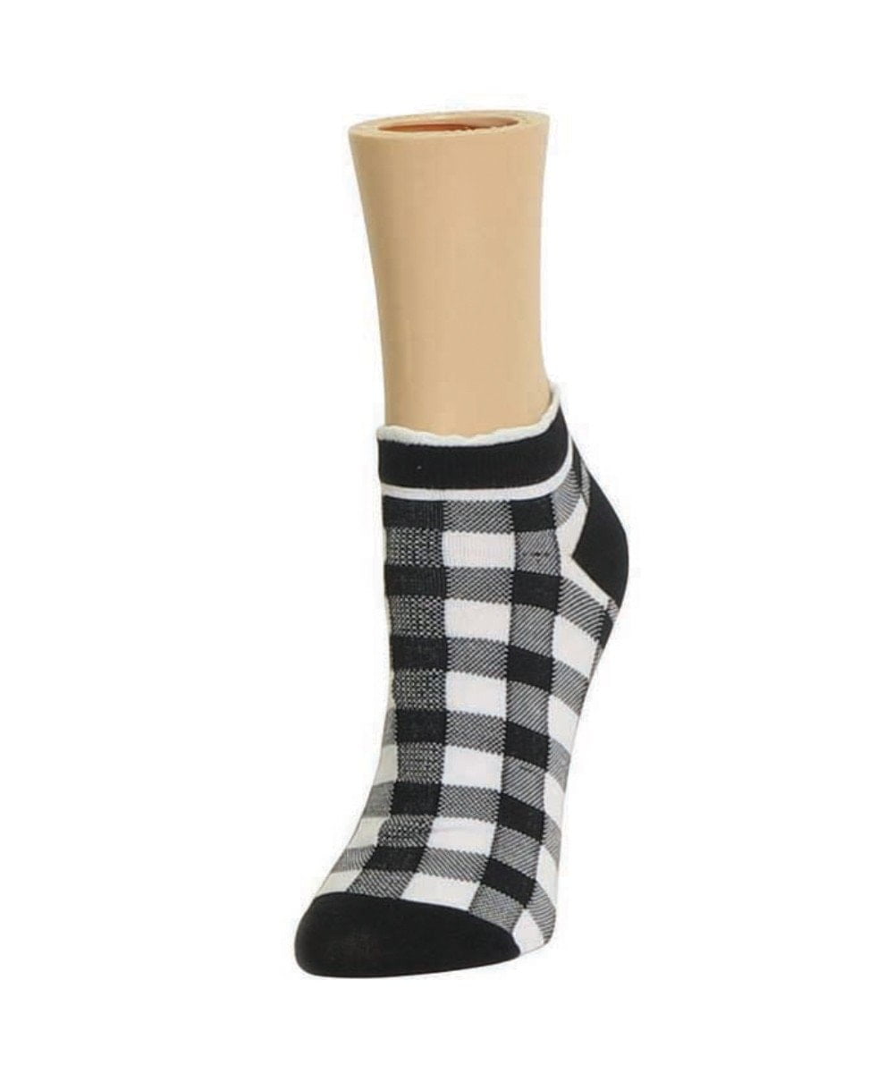 MeMoi Checkerboard Soft-Fit Cotton-Rich Low Cut Sock - Mens - Male ...