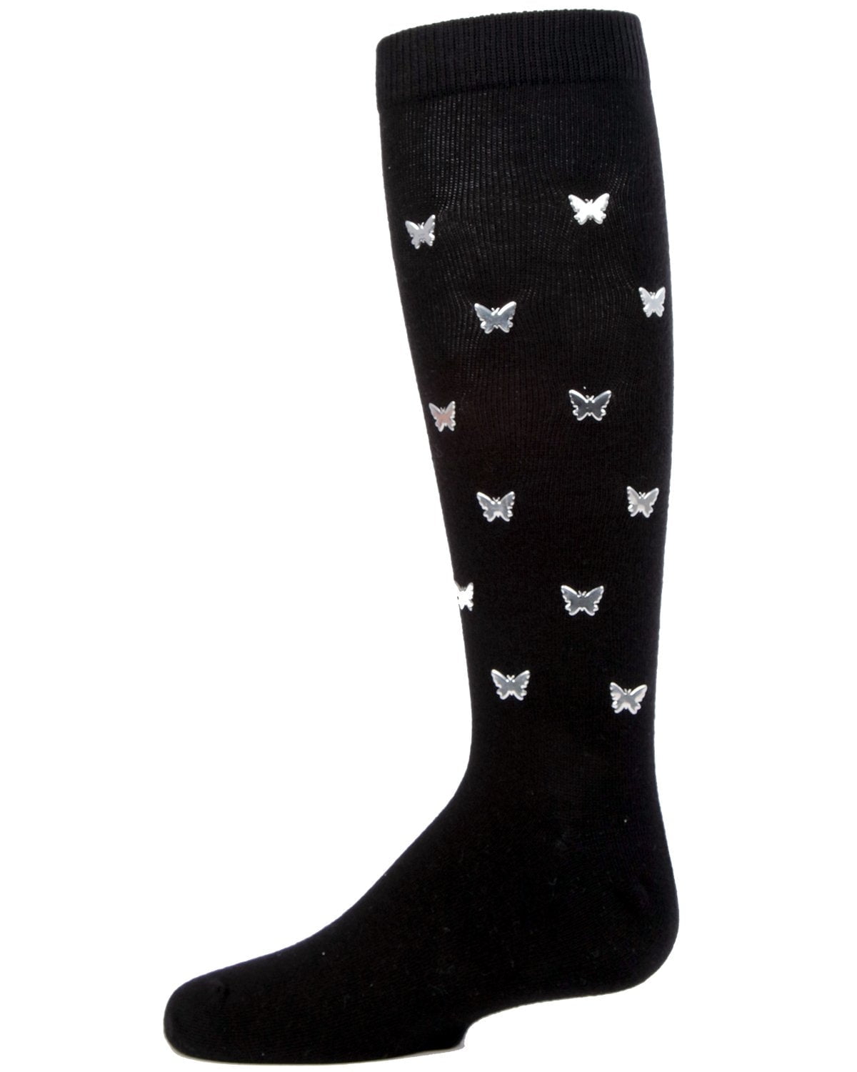 MeMoi Fly Sky High Butterfly Cotton Blend Knee Socks - Girls - Female ...