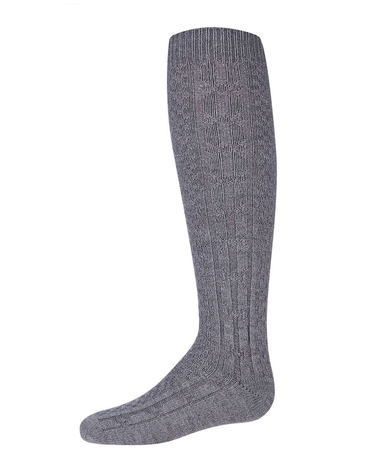 MeMoi Girls Cozy Cable Ribbed Knit Knee-High Socks - Girls - Female, 8 ...