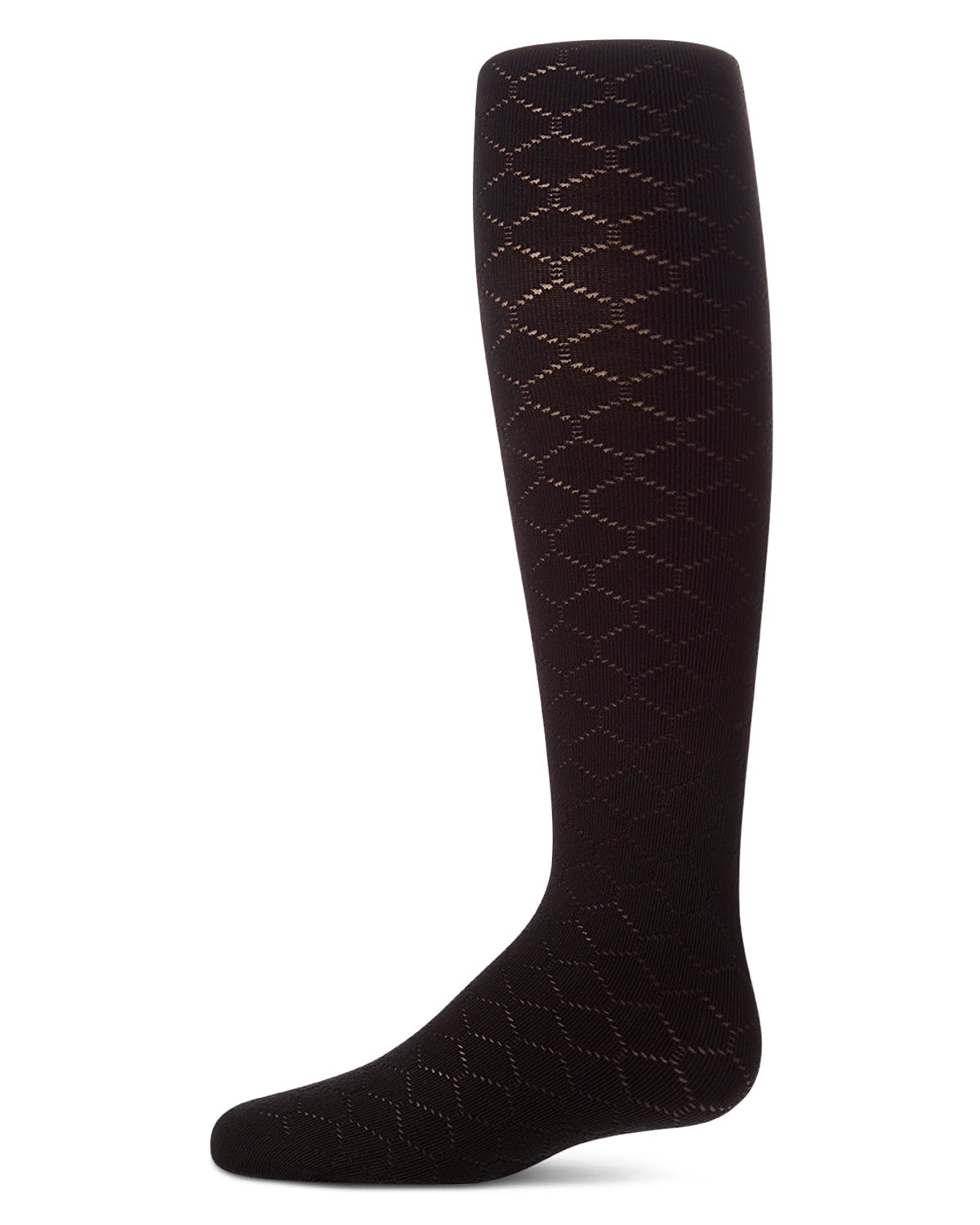 MeMoi Girls Honeycomb-Pattern Drop-Stitch Lightweight Fashion Tights ...