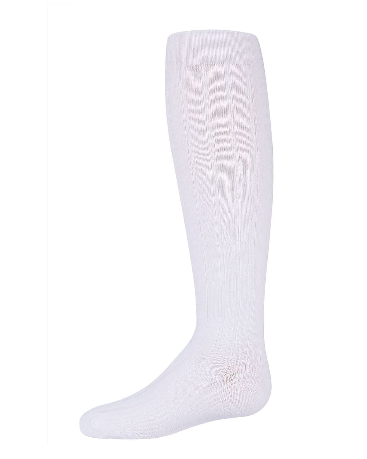 MeMoi Girls Wide Ribbed Cotton Blend Uniform Knee Socks - Girls ...