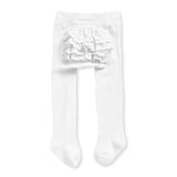 MeMoi Infant Girl's Rhumba Cotton Blend Tights With Ruffles - Walmart.com