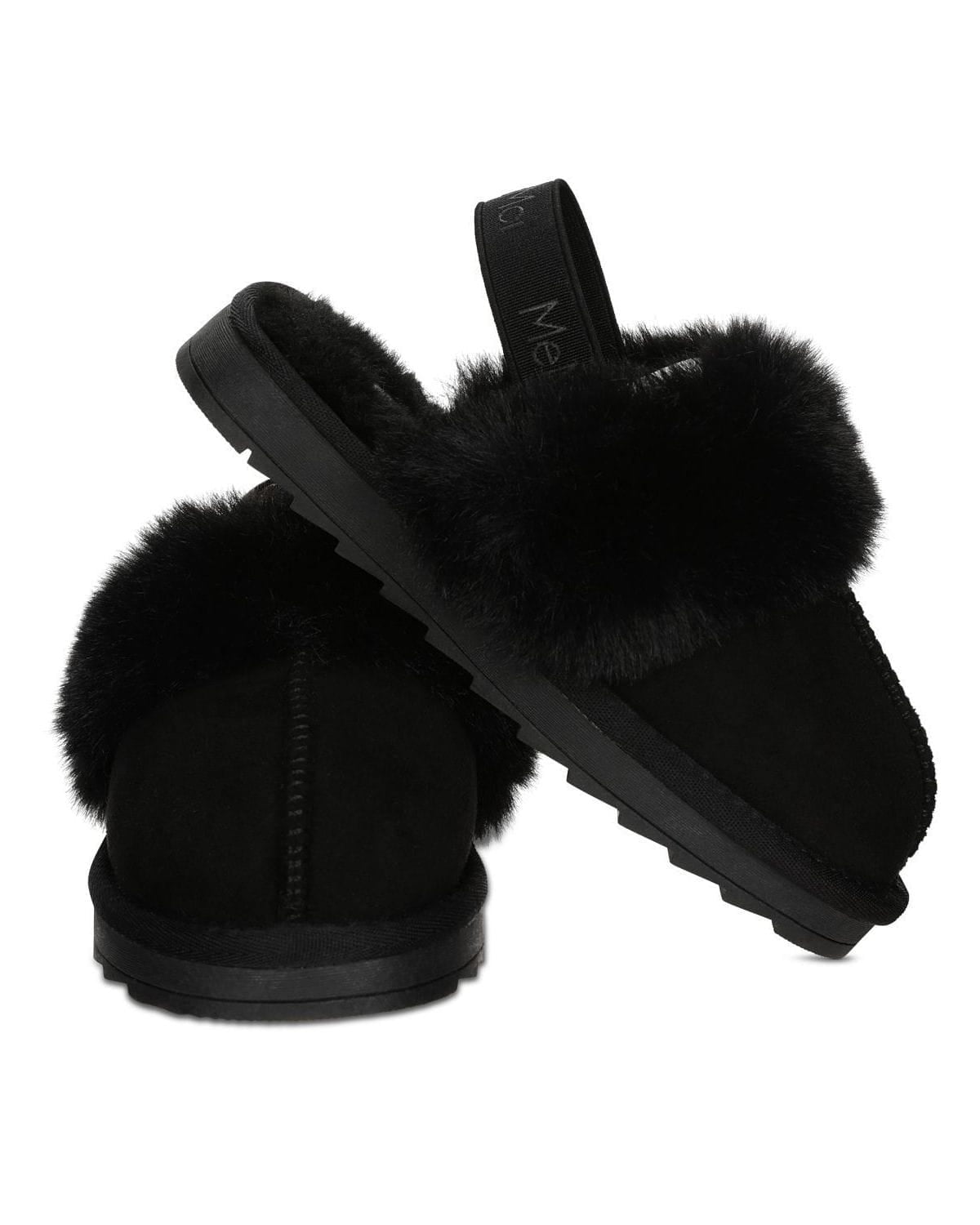 MeMoi Kids' Fluffy Slide Slingback Slippers - Walmart.com