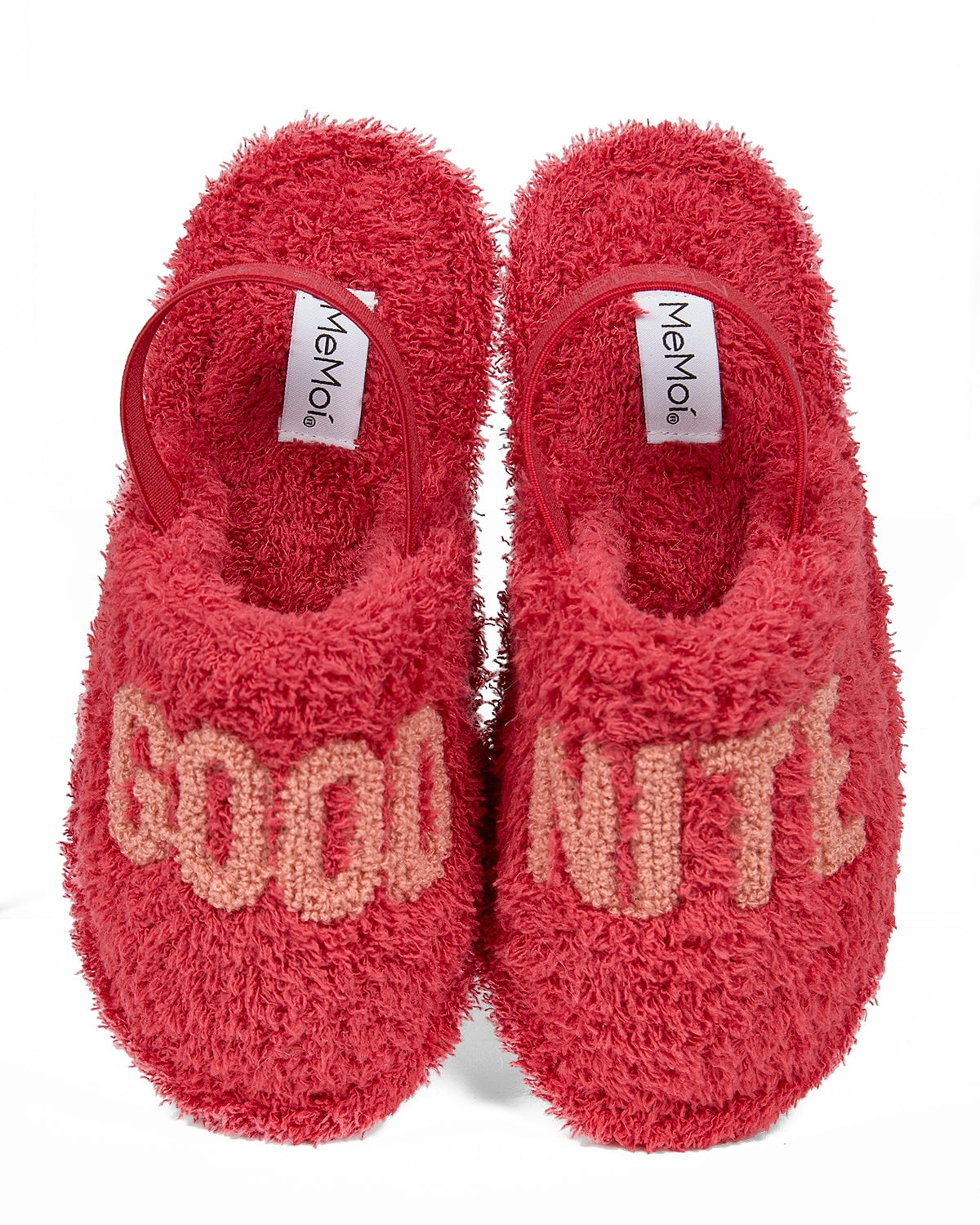 MeMoi Kids "Good Nite" Fluffy Faux Sherpa Slipper Scuff - Girls ...