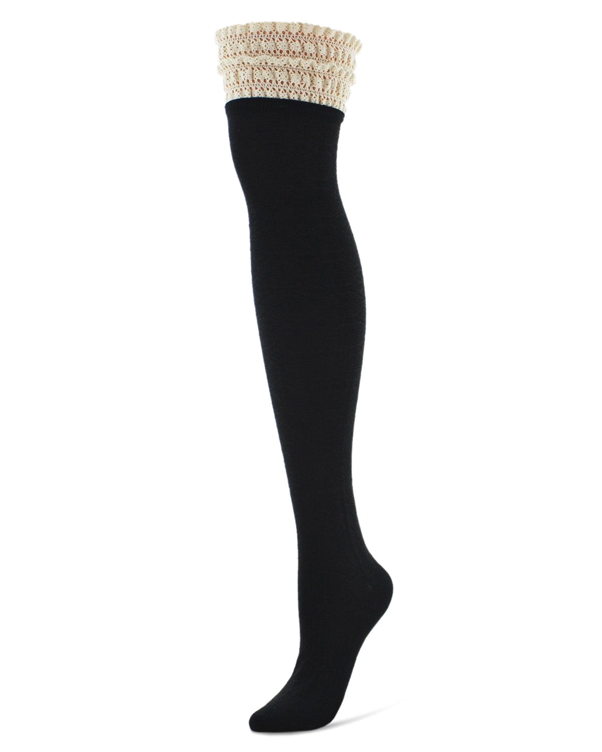 MeMoi Women's Romance Rounds Over The Knee Socks - Womens - Female (OS ...