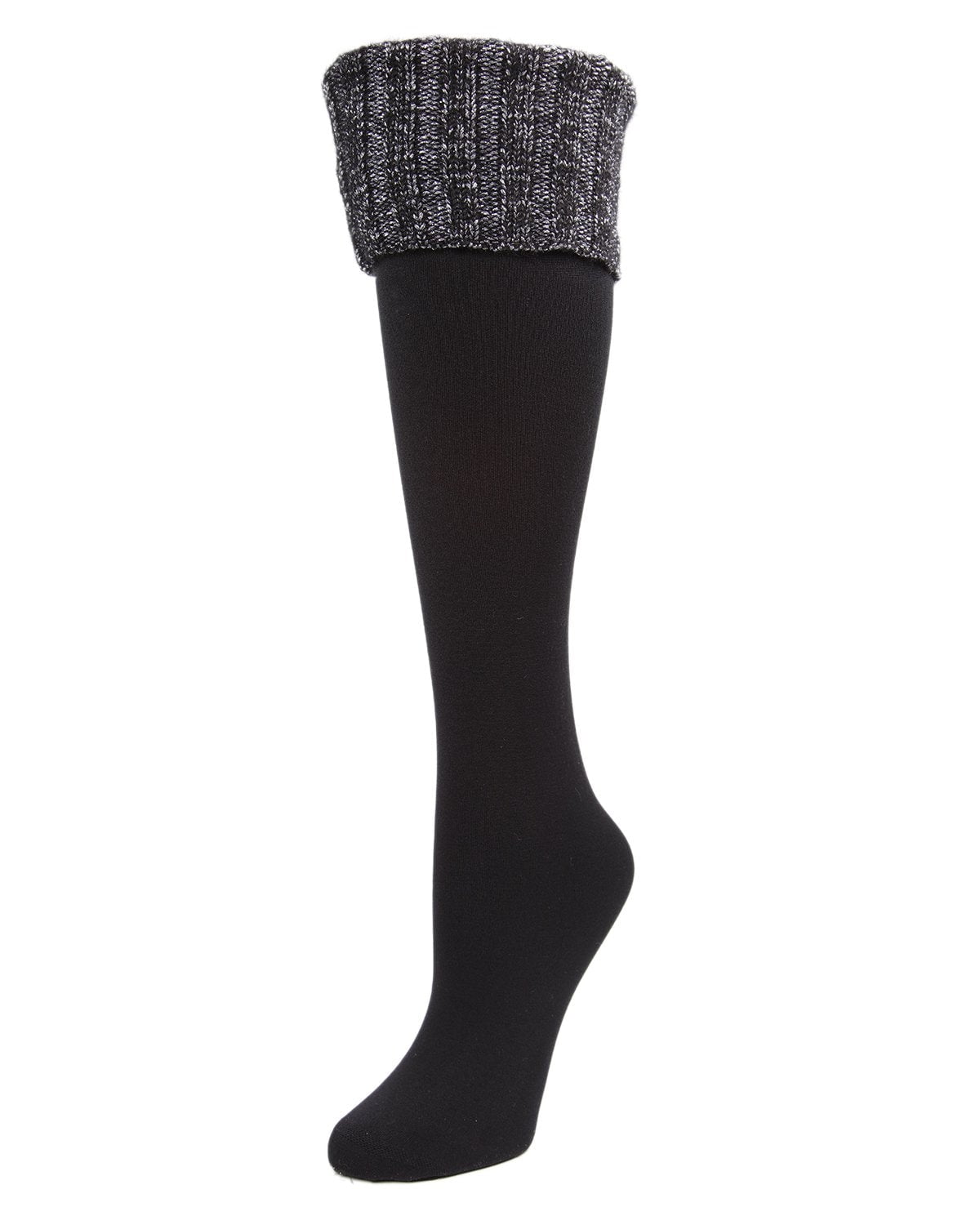 MeMoi Leeds Fleece-Lined Cuffed Knee High Sock - Womens - Female (9-11 ...