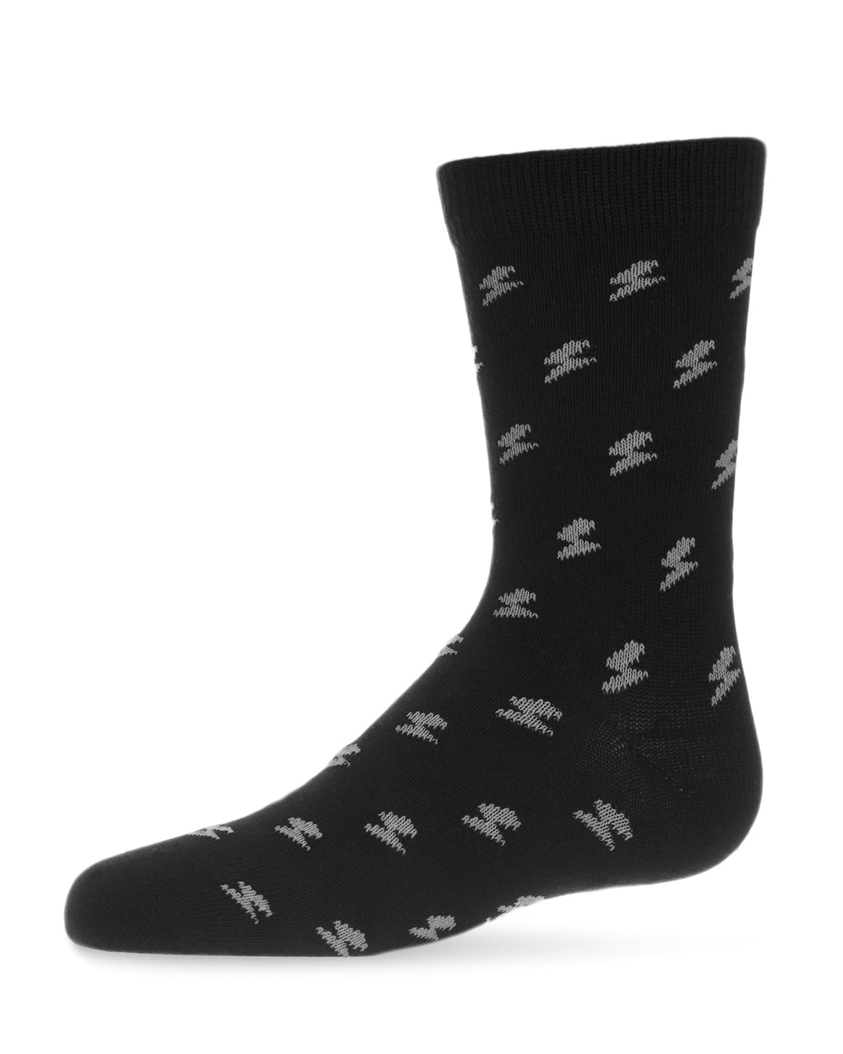 MeMoi Lightning Bolt Cotton Blend Crew Socks - Boys - Male - Walmart.com