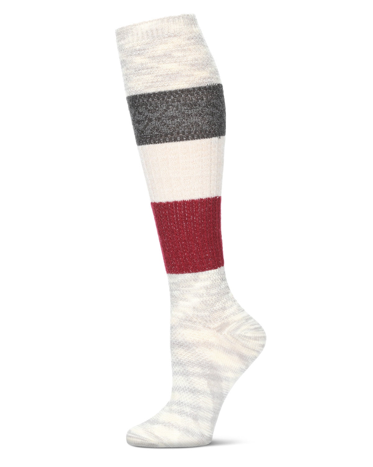 MeMoi Marled Combo Pattern Knee High Socks - Womens - Female - Walmart.com
