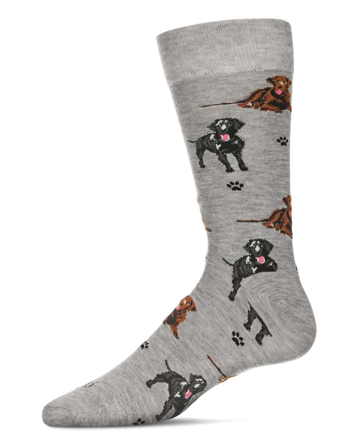 MeMoi Men's Labrador Dogs Bamboo Crew Socks - Mens - Male - Walmart.com