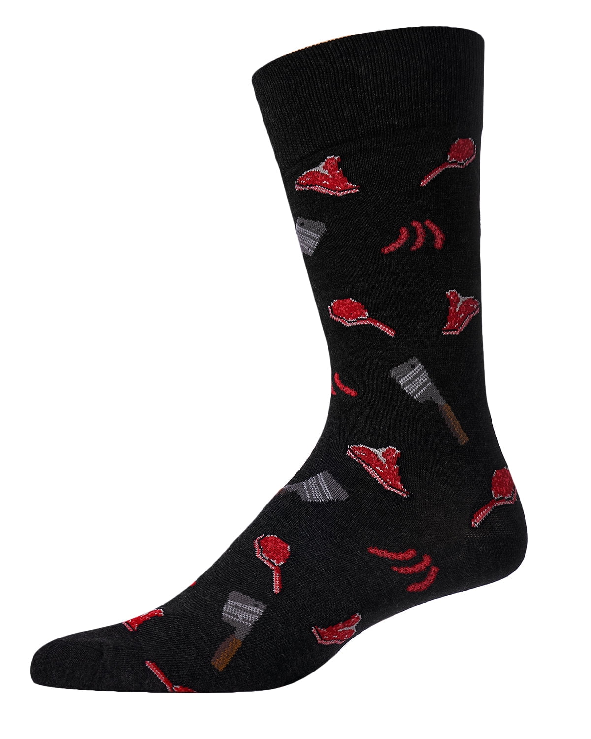 MeMoi Men's Meat Loving Bamboo Blend Novelty Crew Sock - Mens - Male ...