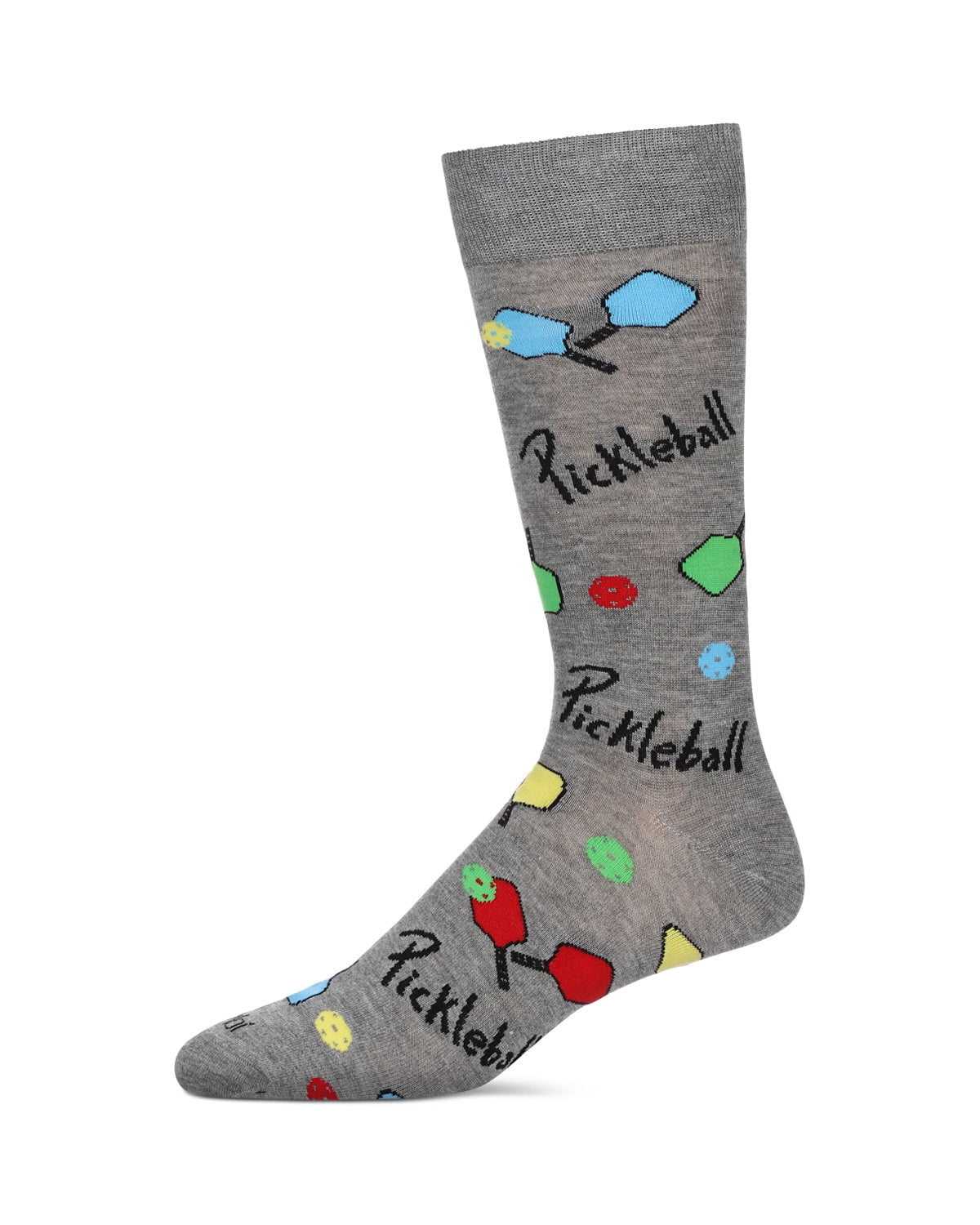 MeMoi Men's Pickleball Paddle Bamboo Crew Socks - Mens - Male, 10-13 ...
