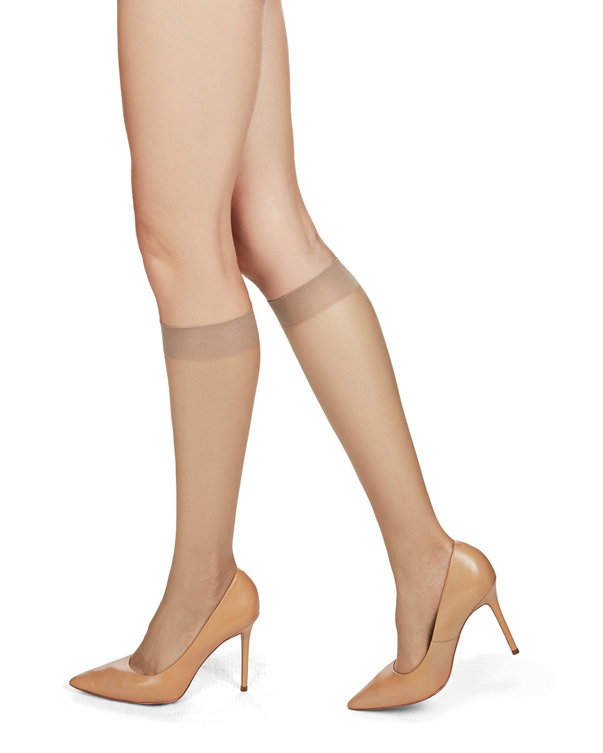 MeMoi Women's Microfiber Opaque 60 Denier Knee Highs - Womens - Female ...