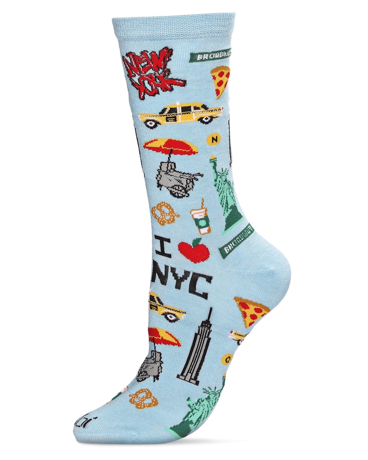 MeMoi New York City Bamboo Blend Crew Socks - Mens - Male - Walmart.com