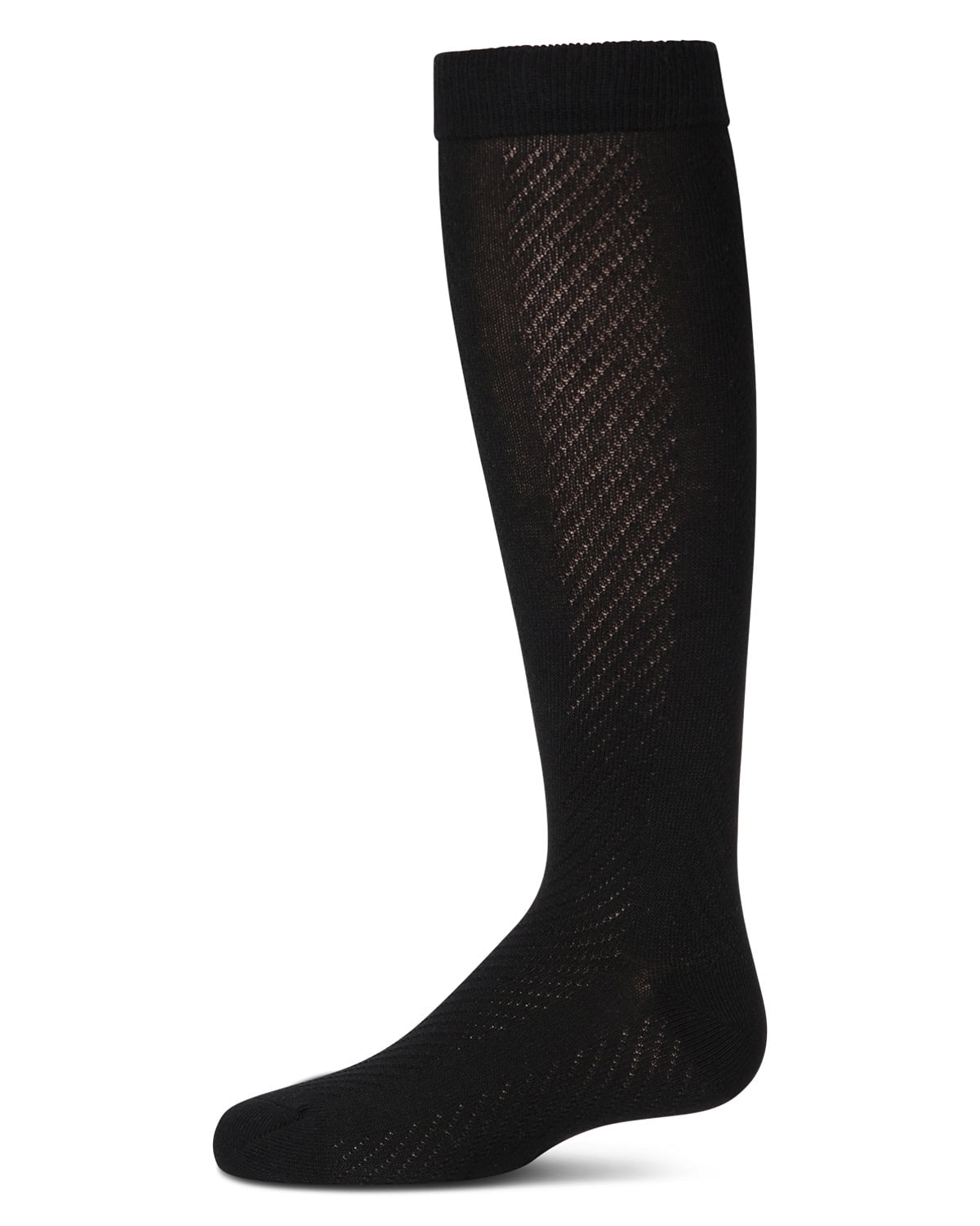 MeMoi Pointelle Cotton Blend Knee High Sock - Girls - Female - Walmart.com